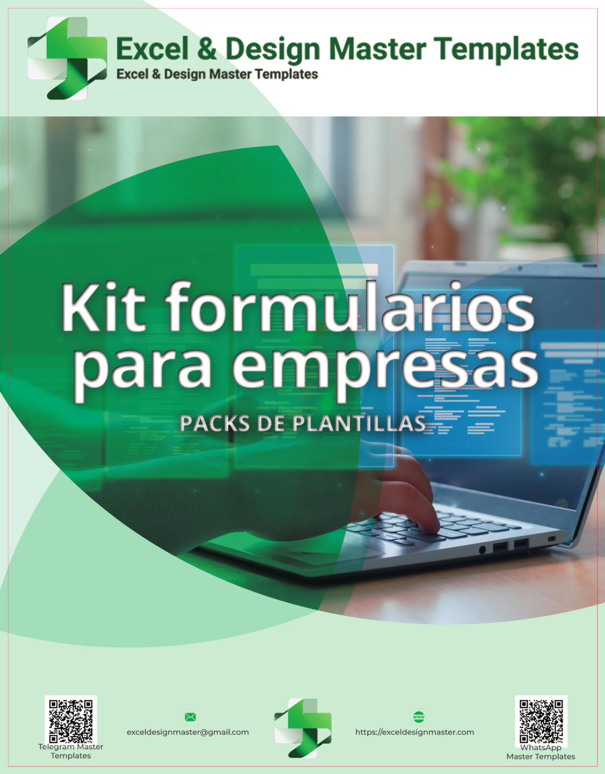 Paquete de formularios para empresas – Excel & Design Master Template